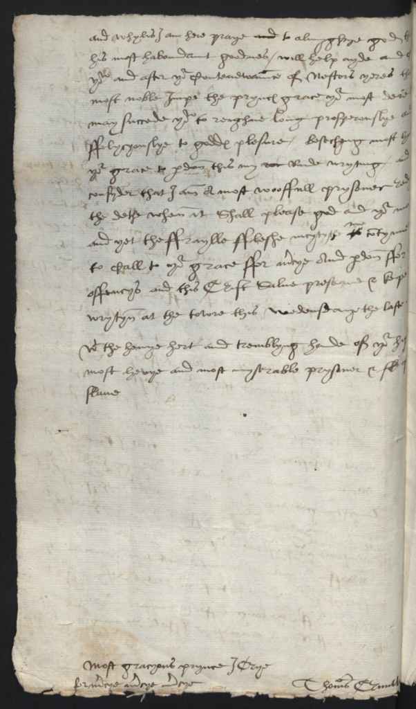 Thomas Cromwell’s Downfall: Part 4 – Cromwell’s Complete Mercy Letter ...